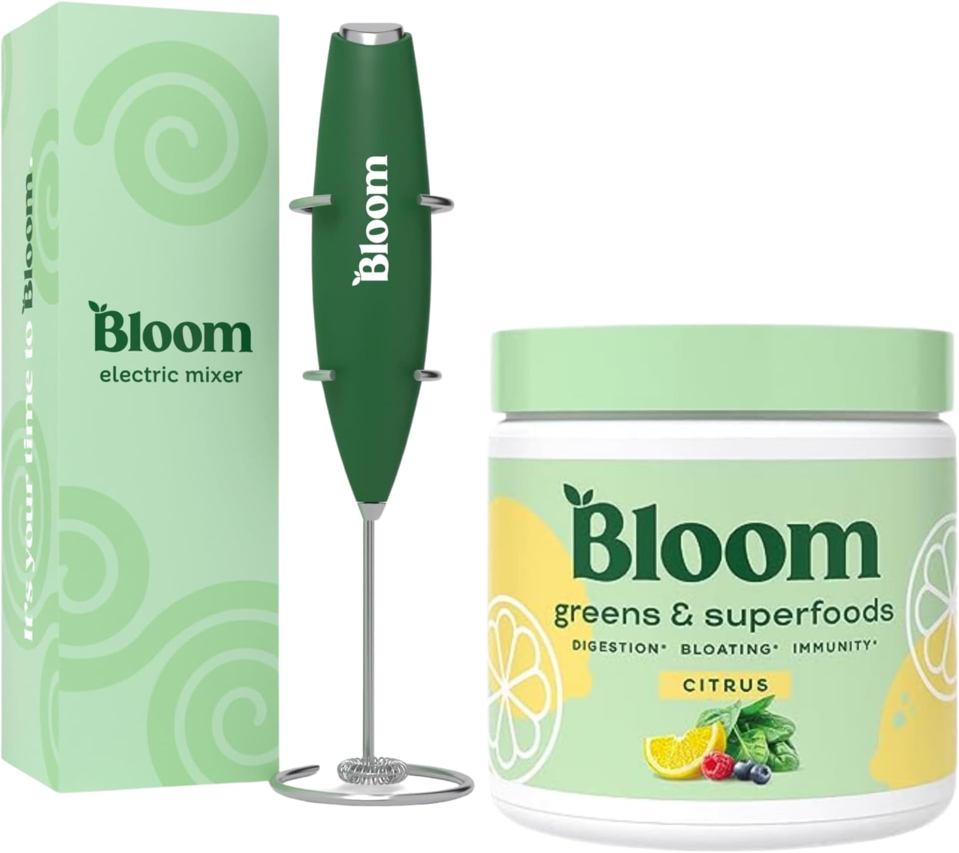 Amazon.com: Bloom Nutrition Superfood Greens Powder, Digestive Enzymes ...