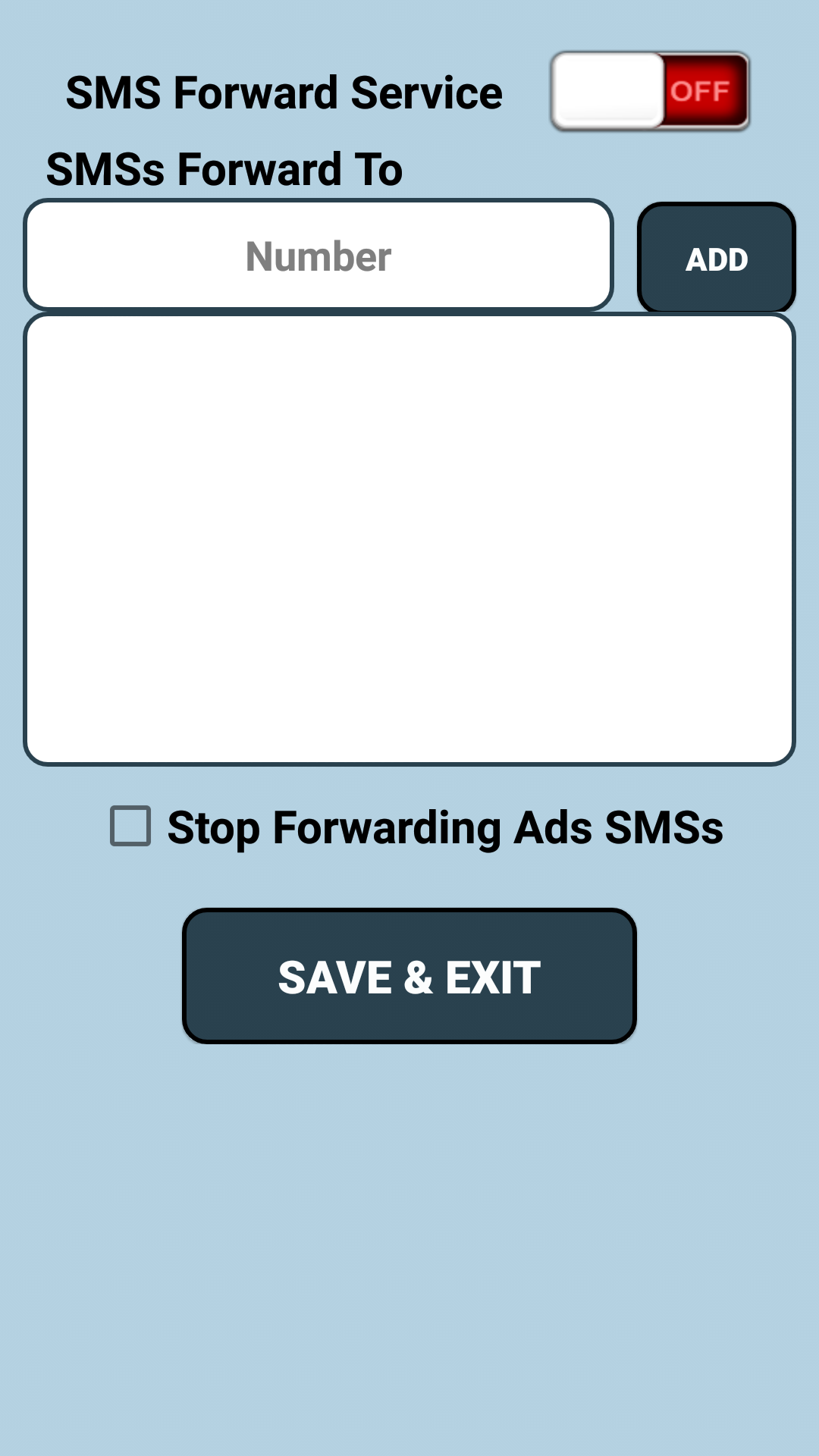 Auto SMS Forwarder - App on Amazon Appstore
