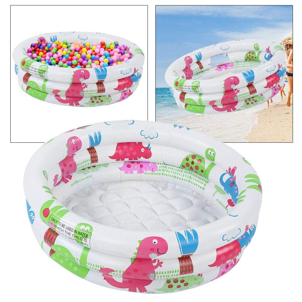 01 Round Pools for Children, Small Children Swimming Pool with Cartoon ...
