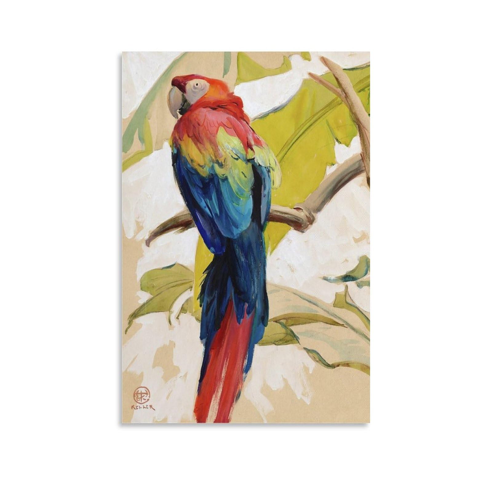 Parrot Painting Famous