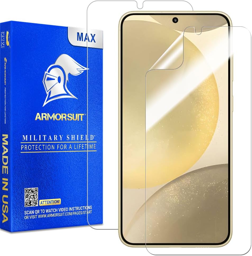 Amazon.com: ArmorSuit 2 Pack for Samsung Galaxy S24 Plus Screen ...