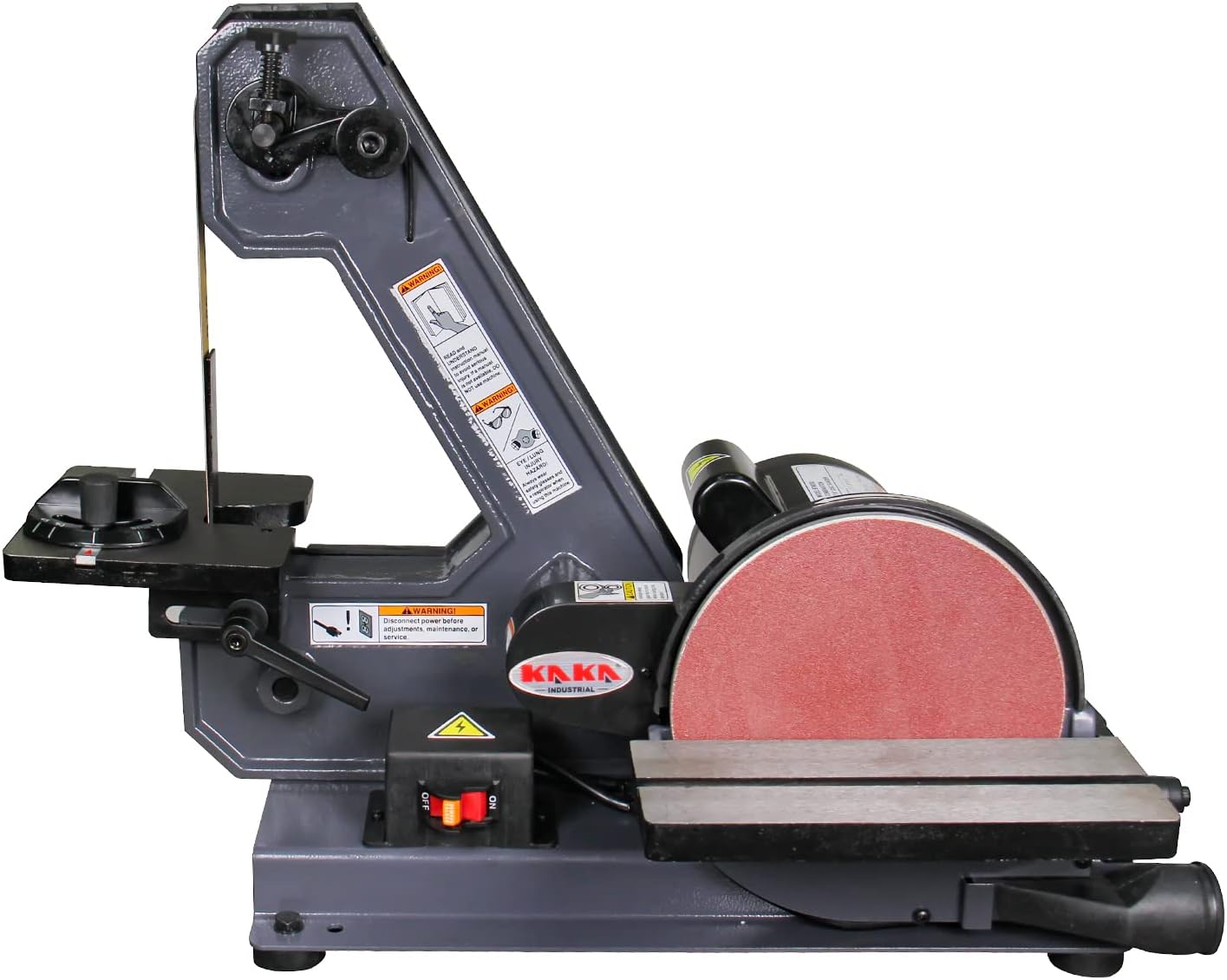 Kang Industrial BTM-200 Benchtop Belt/Disc Combination Grinder, 240V ...