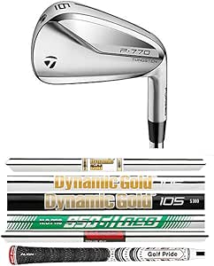 Amazon.co.jp: TaylorMade P770#5 アイアン、ダイナミックゴールド105オニキススティッフフレックスシャフト : スポーツ＆アウトドア