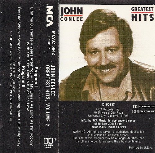Conlee, John - Greatest Hits,Volume 2 - Amazon.com Music