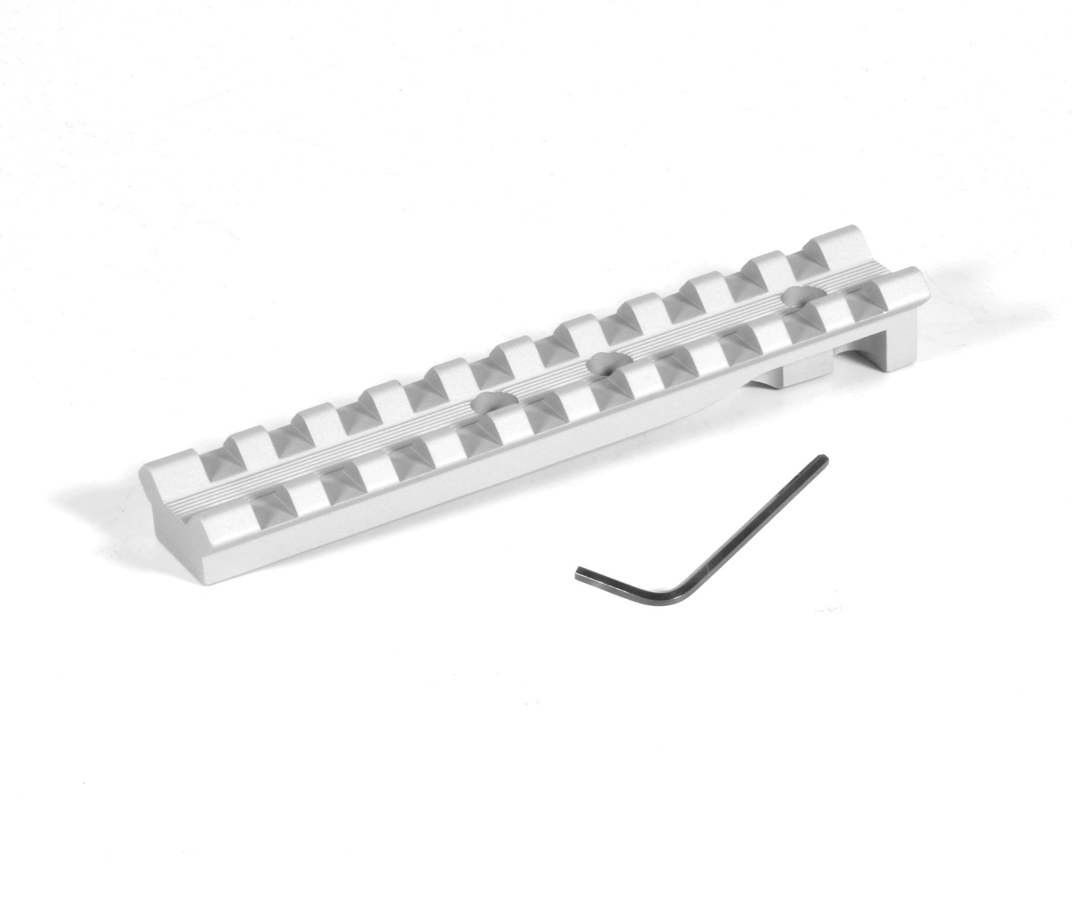 Amazon.com: EGW Ruger Revolver Picatinny Scope Mount Silver : Sports ...