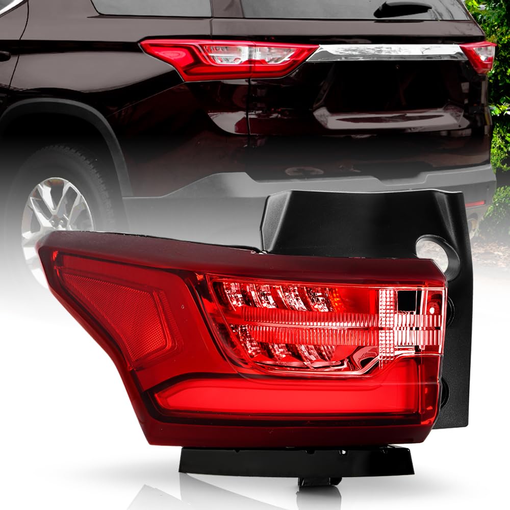 Snapklik.com : For 2018 2019 2020 2021 Chevy Traverse Factory Red/Clear ...