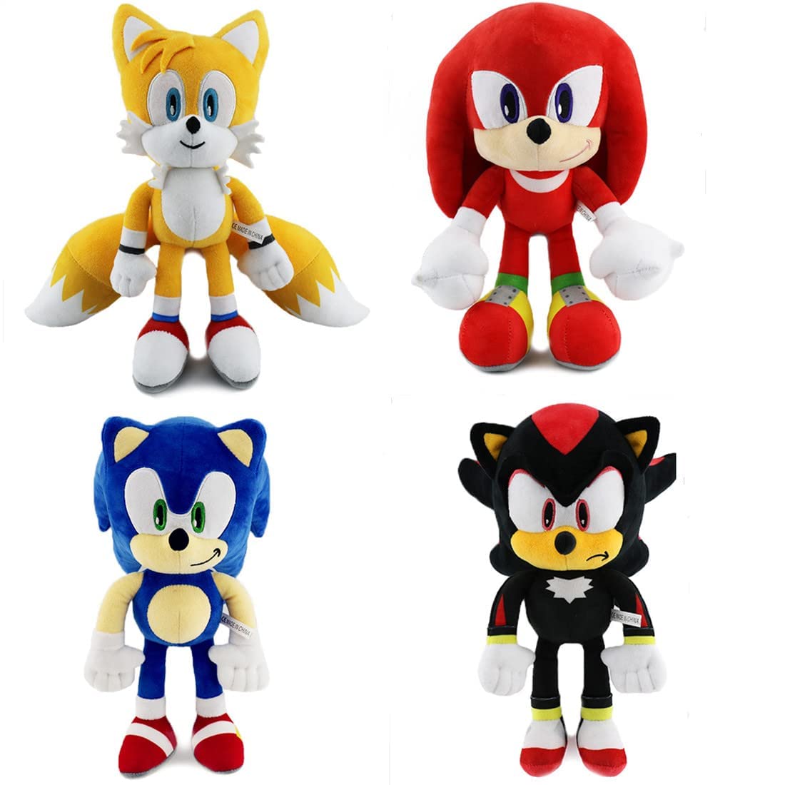 Buy 12" Tails Knuckles Shadow Plush Toy, Knuckles, Tails Stuffed ...