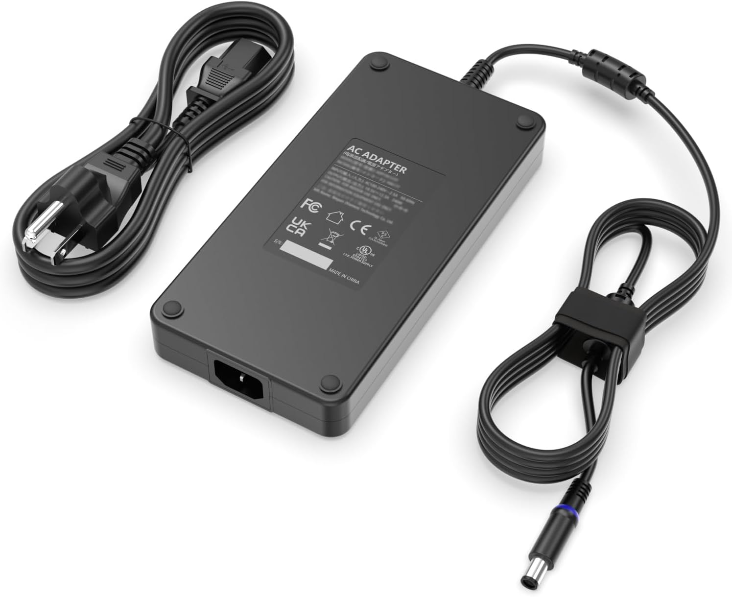 Amazon.com: Laptop Charger 240W (UL Safety Certified) 19.5V 12.3A Power Supply Fit for Dell ...
