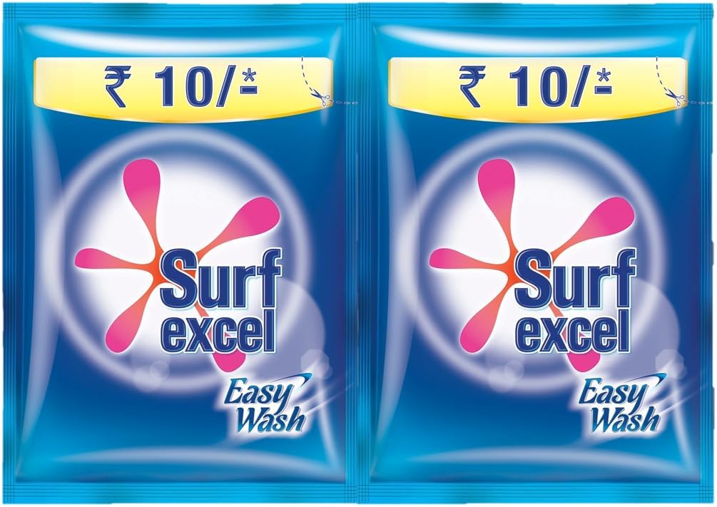 Amazon.com: Surf Excel Easy Wash Detergent Powder 90g (Pack Of 2 ...