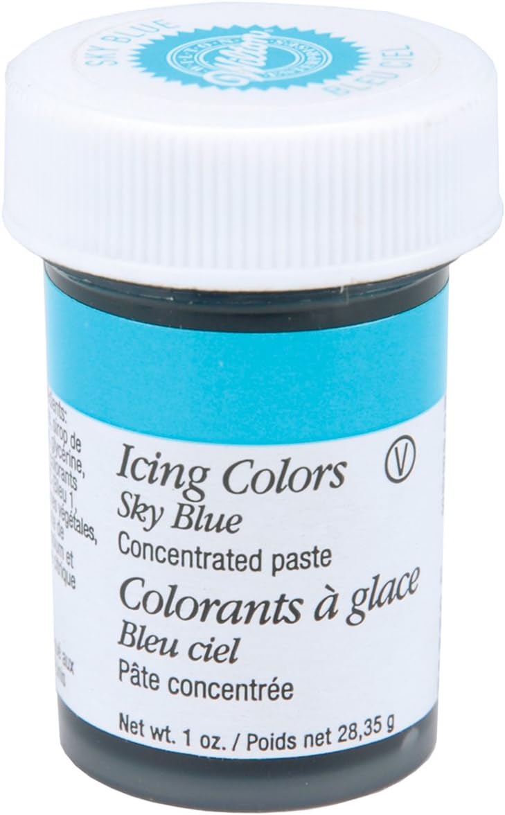 Amazon.com: Wilton+Icing+Colors+1+Ounce+Sky+Blue+W610-700+(6-Pack)6 ...