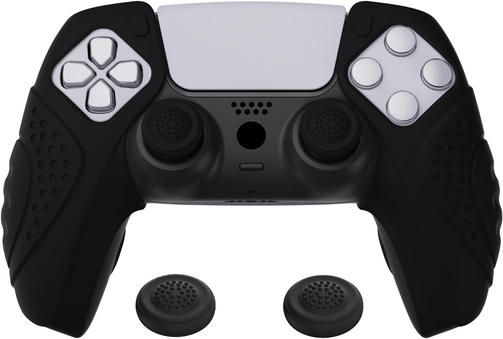 playvital Guardian Edition Black Ergonomic Soft Controller Silicone ...