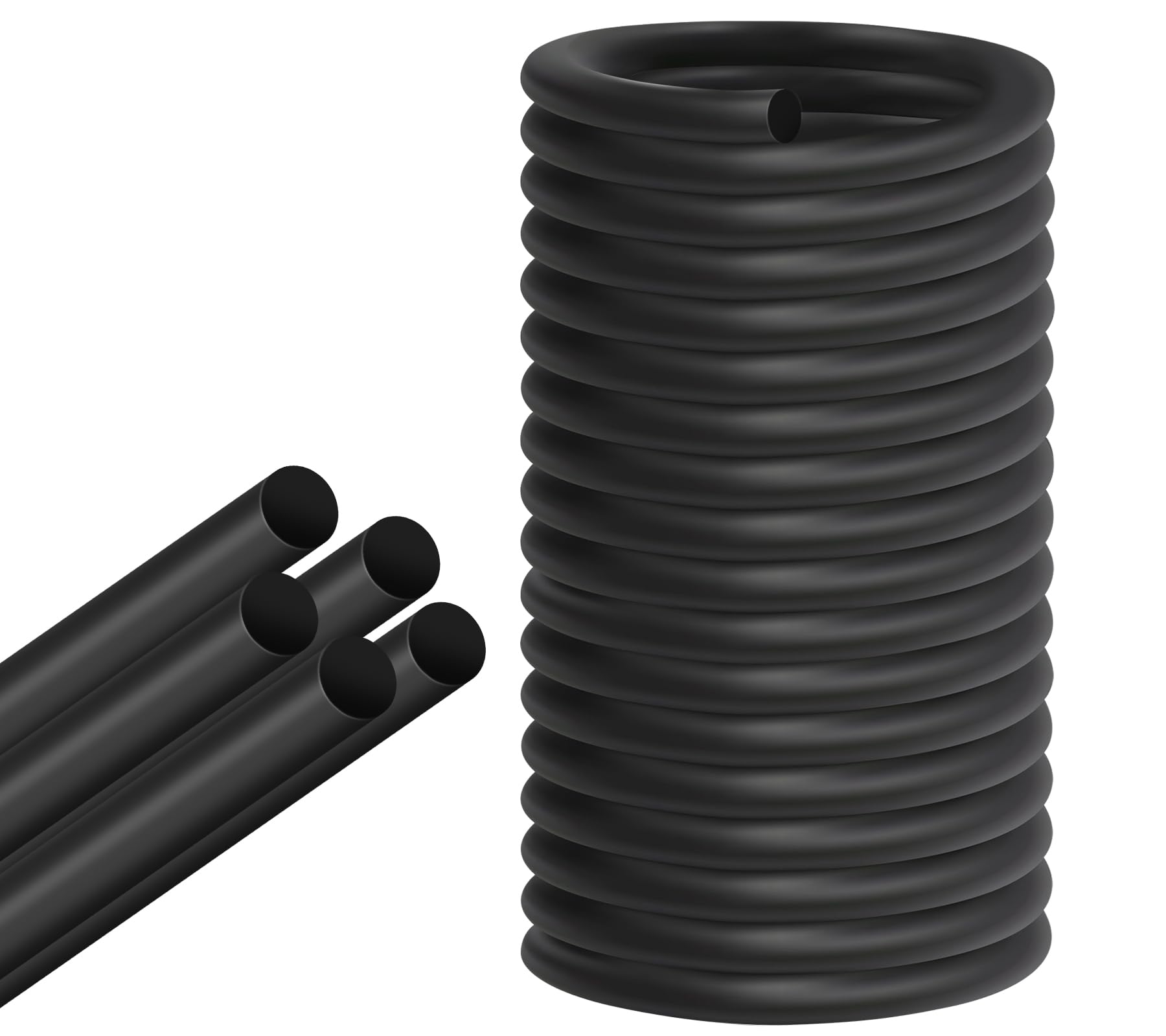 Snapklik.com : ToLanbbt Backer Rod EPDM Rubber 3/8 Diameter X 20 Length ...