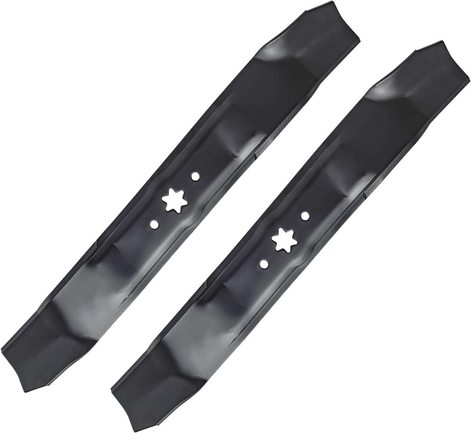 Amazon.com : MTD Genuine Parts Mulching Blade Set for 38" Lawn Tractors ...