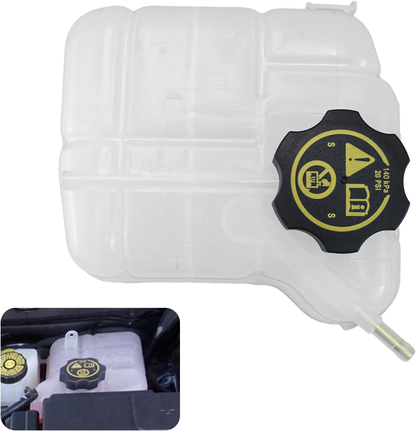 Amazon.com: GM Parts 22948113 Radiator Surge Tank : Automotive