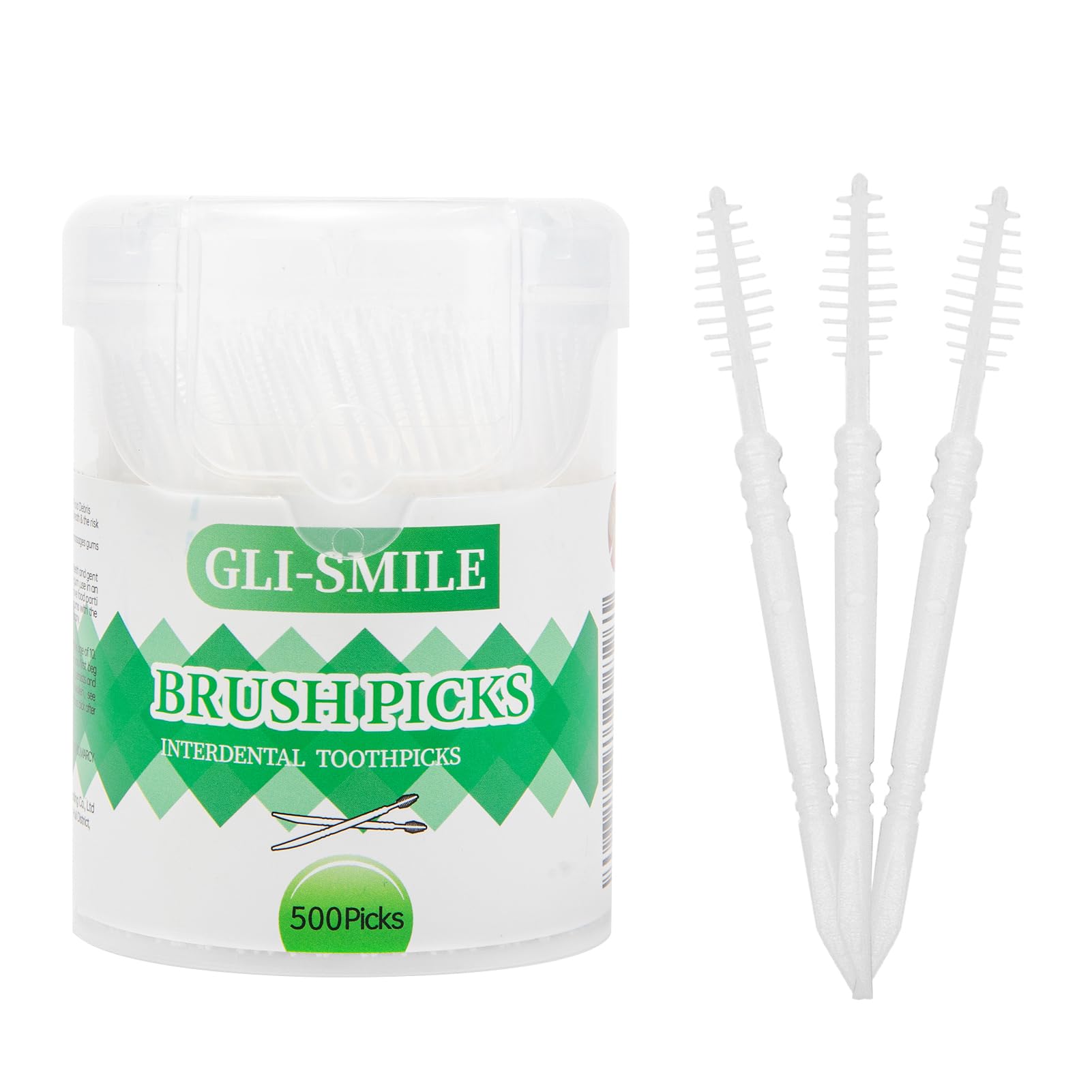 Amazon.com: GLI-Smile BrushPicks Interdental Toothpicks, Soft ...