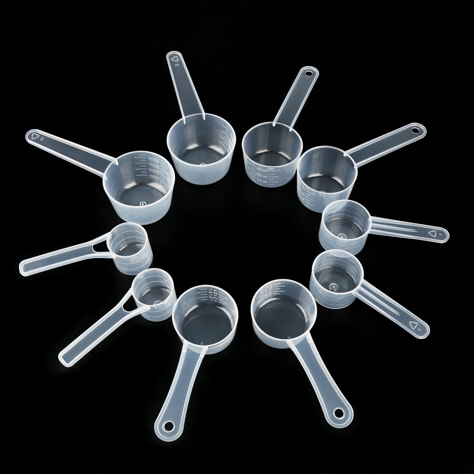 Measuring Spoons, Protein Powder, Coffee Dosing Spoon, Plastic Scoop ...