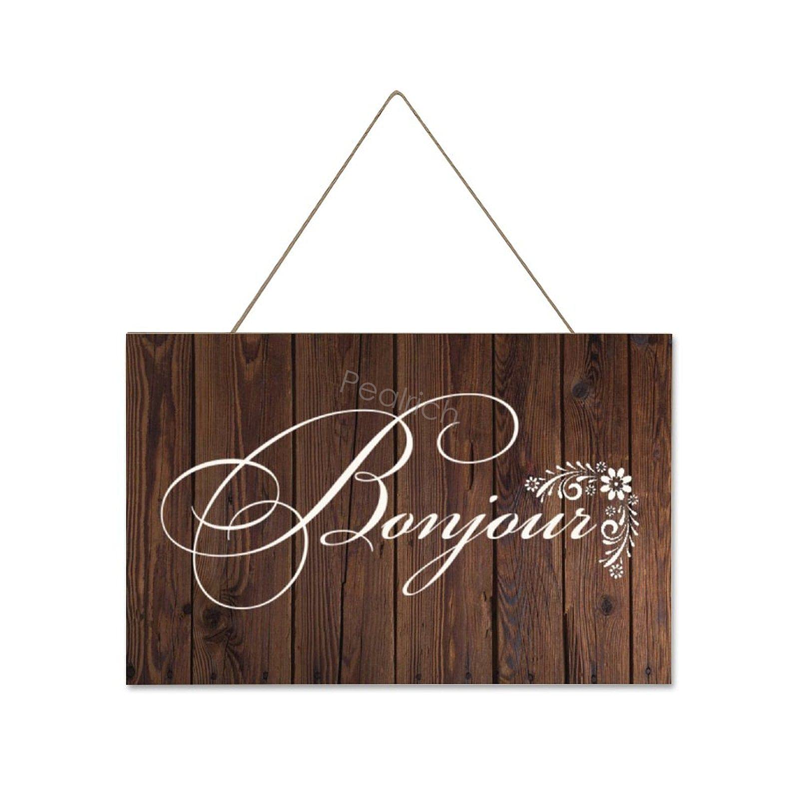 Bonjour Sign
