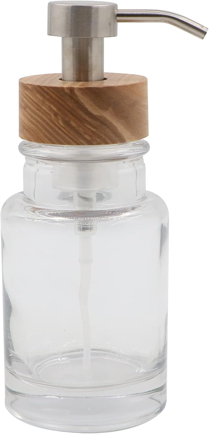 Amazon.com: H Halston Modern Soap Dispenser with Rustproof Pump for ...