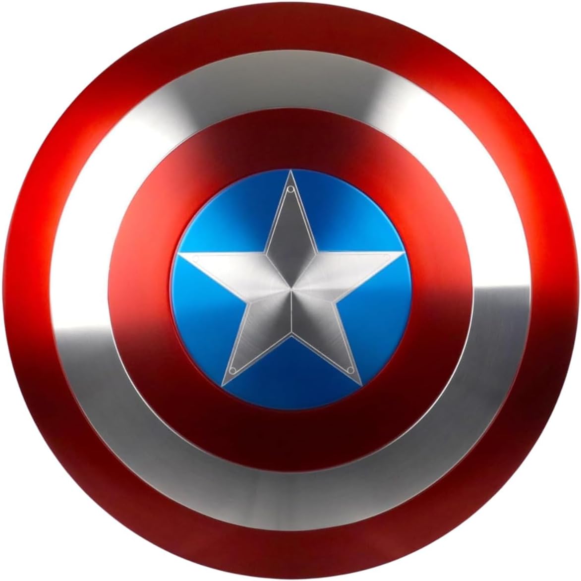 Amazon.com: HYLXZ Captain Shield for Kids in Metal 12'' Inches, for ...