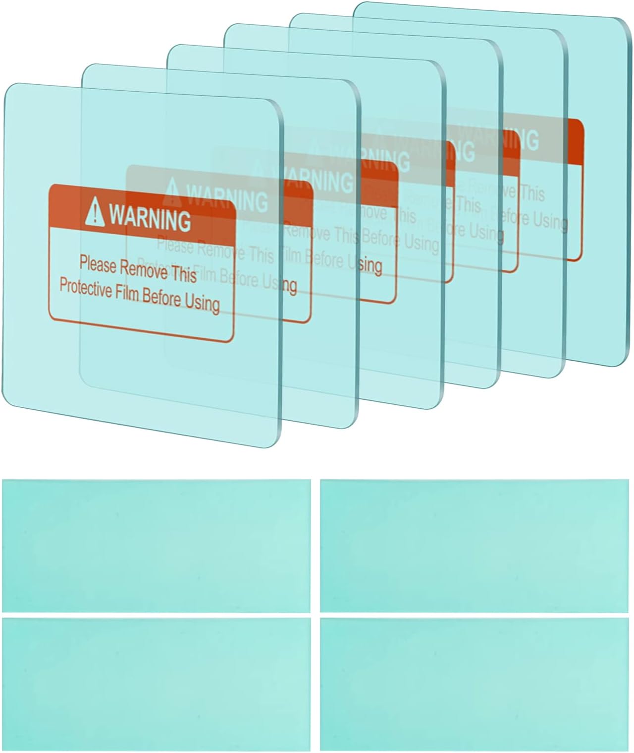 10PCS 5" x 7" Cuttable Welding Helmet Lenses for Any Helmet and DIY ...