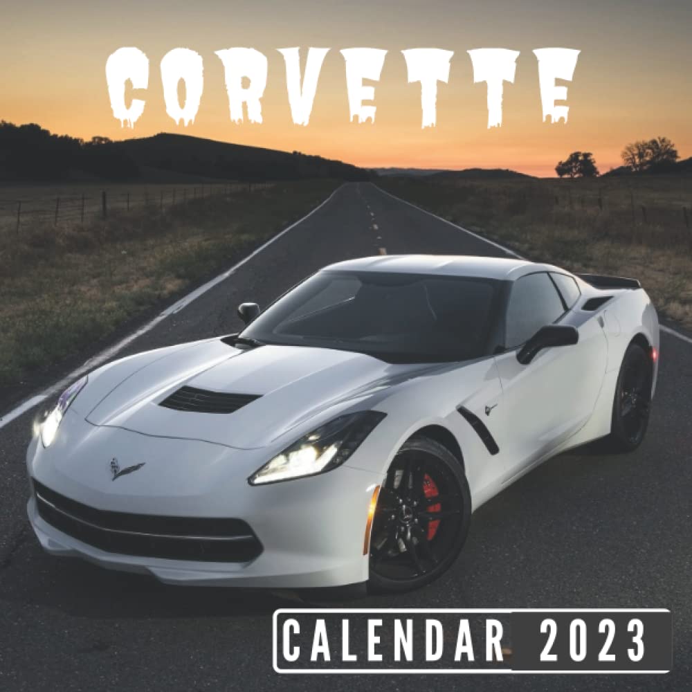 Corvette Calendar 2023 Official Corvette Calendar Planner 2022 2023 ...