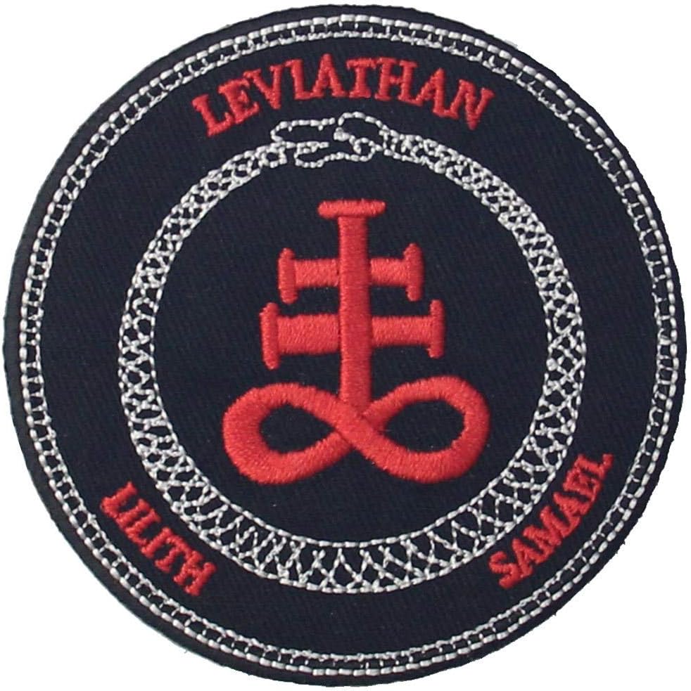 Amazon.com: Satanic Magick Patch Embroidered Appique Iron On Sew On ...