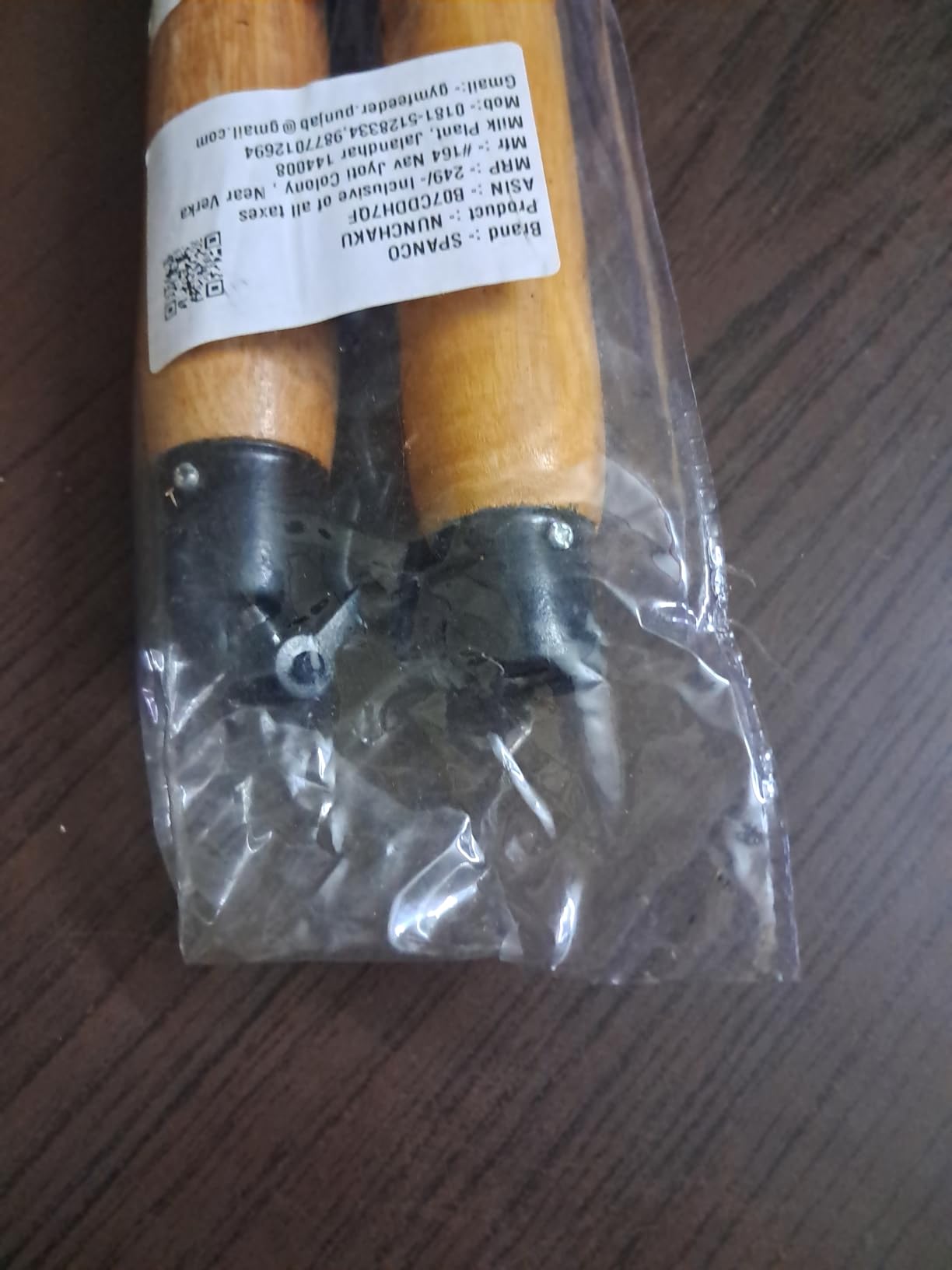 Spanco Wooden Karate Martial Arts Equipment nunchaku, chainsticks ...