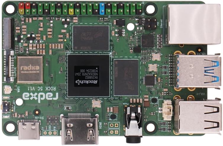 Amazon.com: Radxa Rock 5C(Lite) RK3588S2, 8-core CPU SBC, HDMI with 8K ...