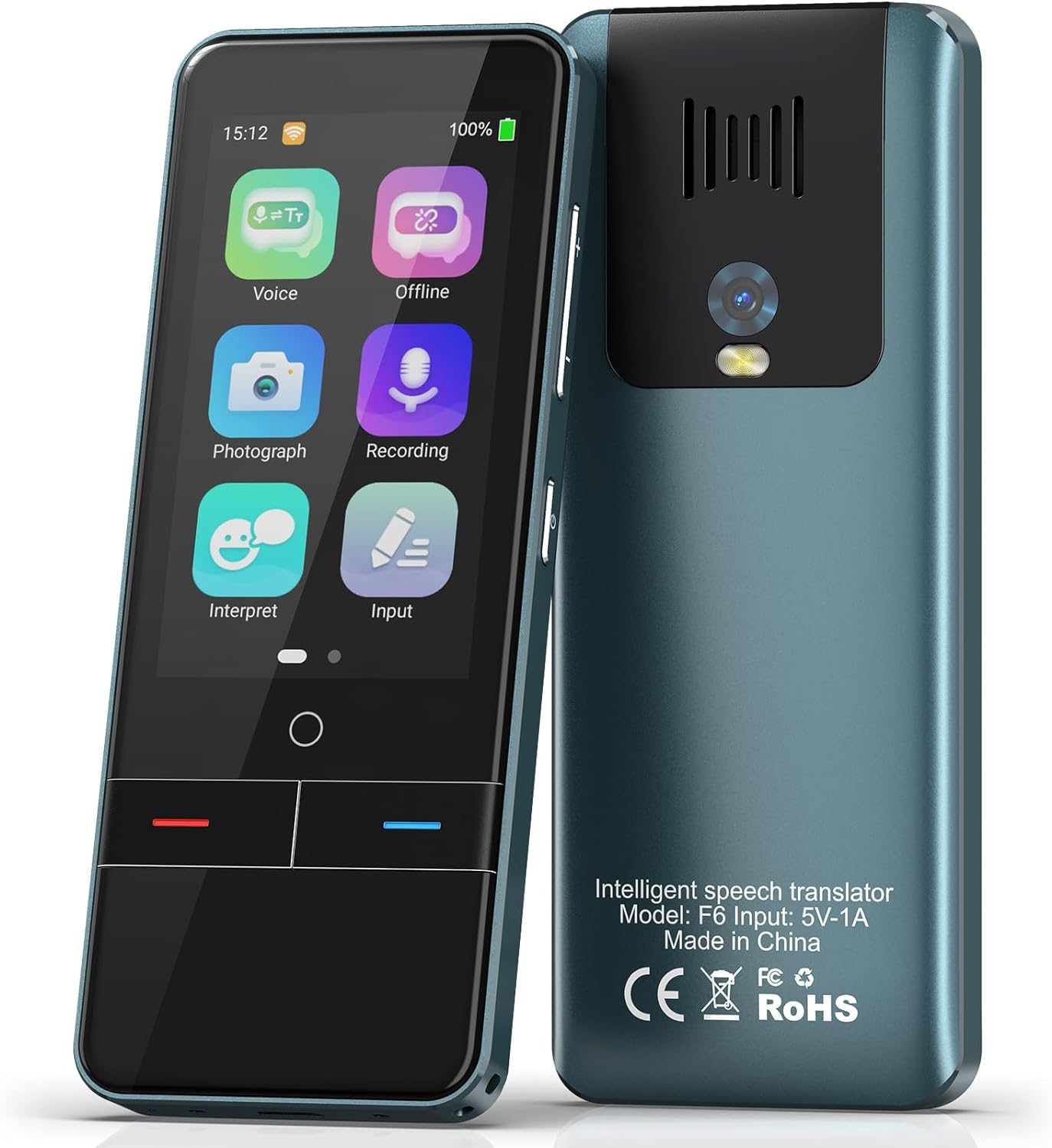 Amazon.com : Language Translator Device, Portable Two-Way Instant ...