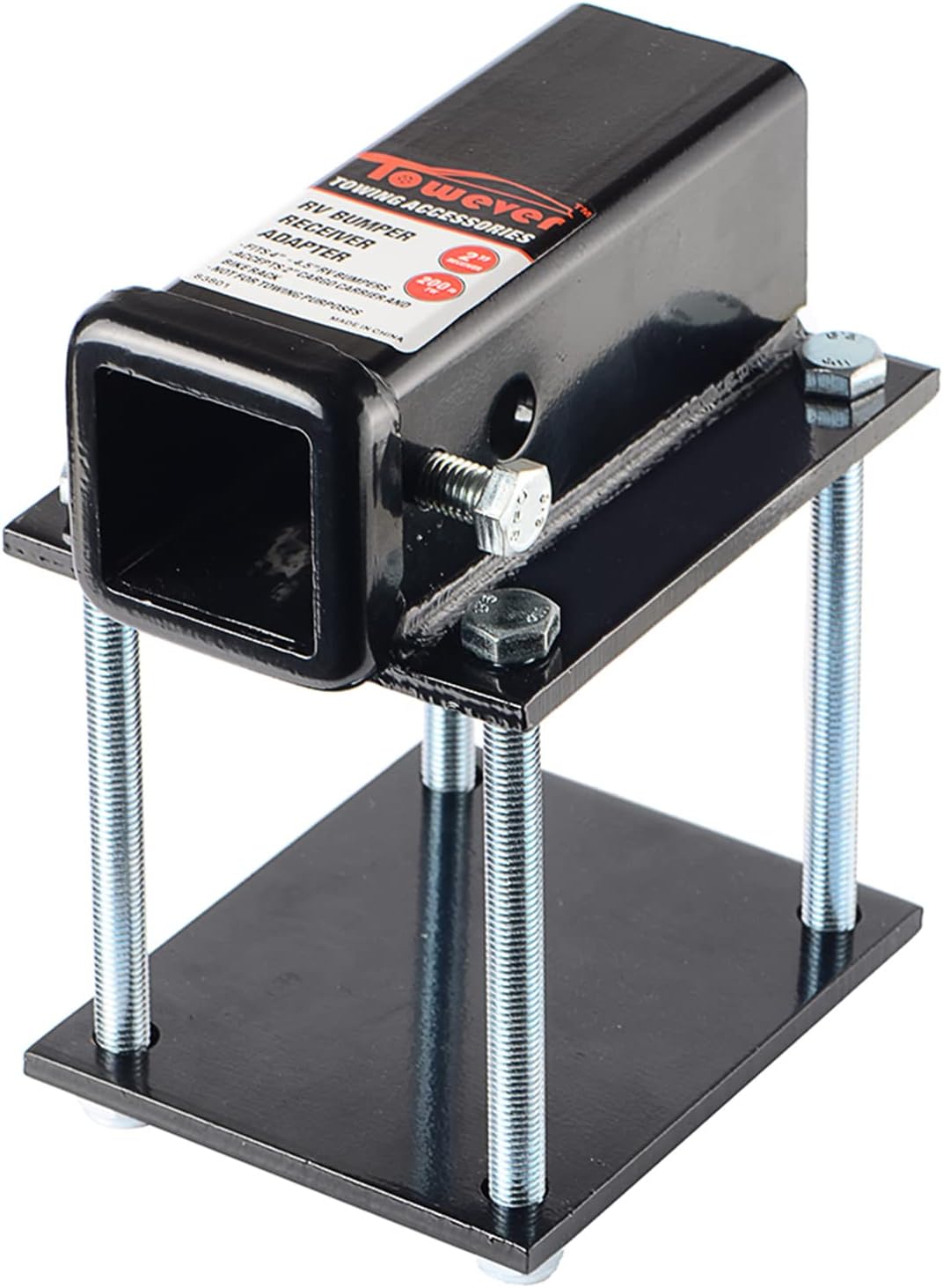 Amazon.com: Towever 83801 Towever RV Bumper Hitch Receiver 2 inches ...