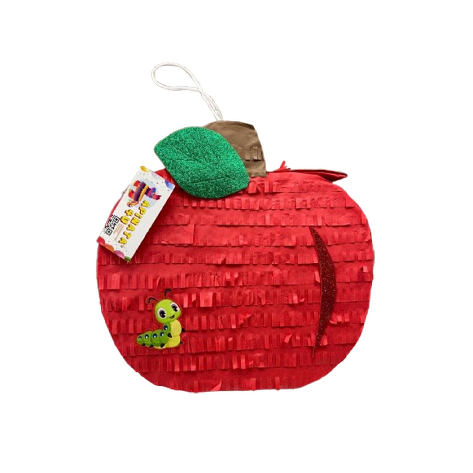 Amazon.com: APINATA4U Red Apple Pinata with Snake, Fruit Themed Party ...