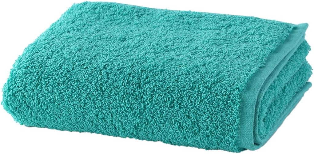 Amazon｜UCHINO よくばりタオル フェイスタオル グリーン 10色展開 吸水 速乾 抗菌 防臭 特許取得済 軽量 ふんわり 毛羽落ちしにくい 34cm × 80cm｜フェイスタオル ...