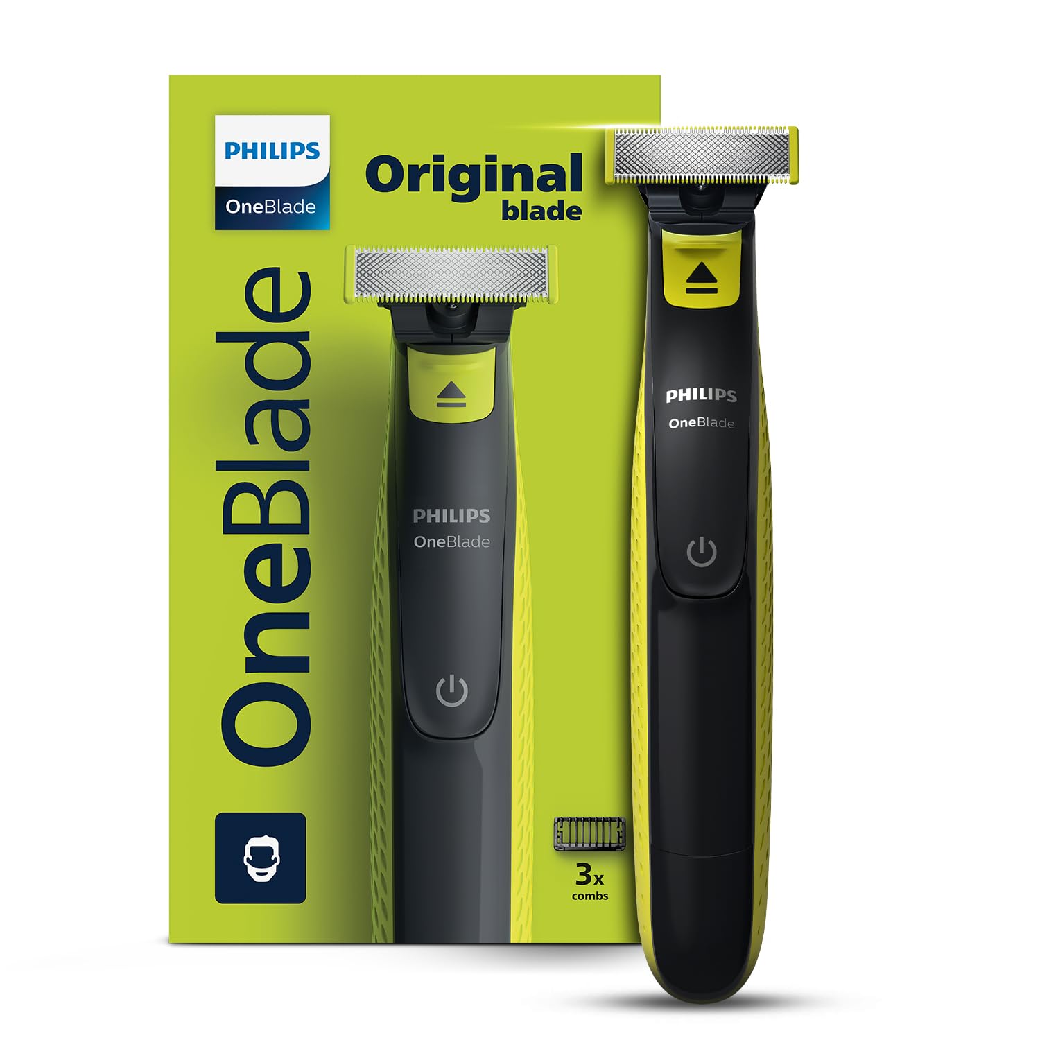 Philips OneBlade Hybrid Trimmer & Shaver | Zero Trim in One Stroke | 2x ...
