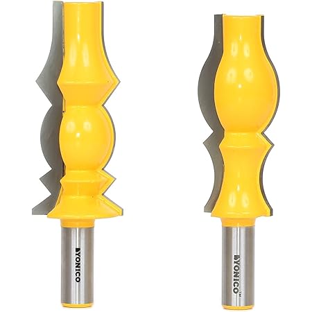Freud 98-509 2 Piece Crown Molding Router Bit Set - 99-416 and 99-415 1 ...
