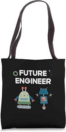 Amazon.com: Future Engineer Robotics Engineering Vehicle Robot Tote Bag ...