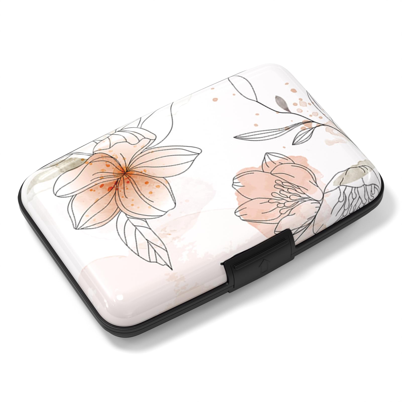 Rimilak Aluminuml Credit Card Holder, Mini Credit Card Wallet RFID ...