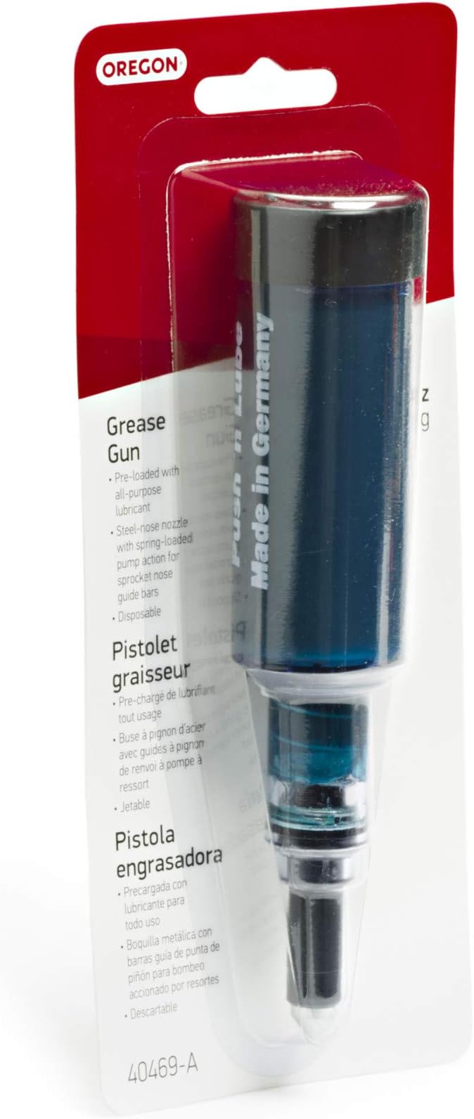 Amazon.com : Oregon Chain Saw Premium Grease Gun 40469-A : Fuel Grease ...