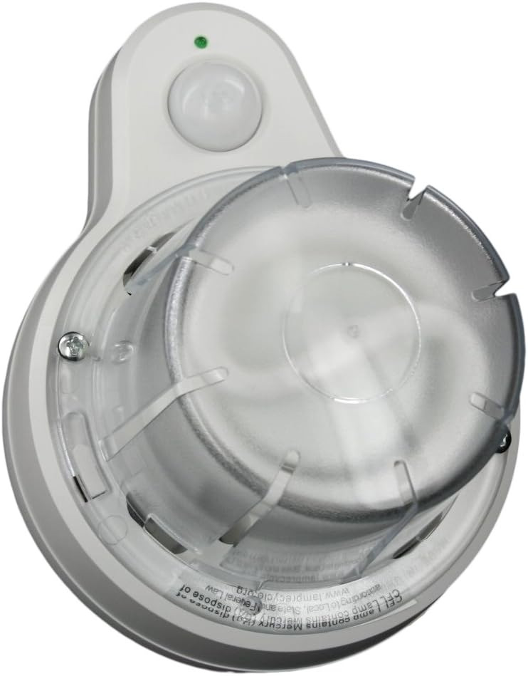 Leviton 9863-SEN Compact Fluorescent Lampholder with Occupancy Sensor ...