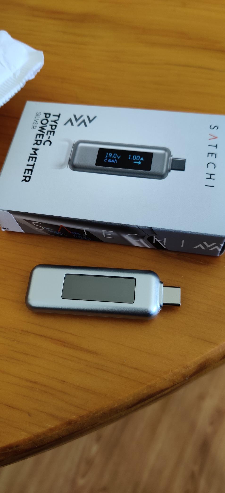 Satechi USB-C Power Meter Tester Multimeter - Compatible with MacBook ...