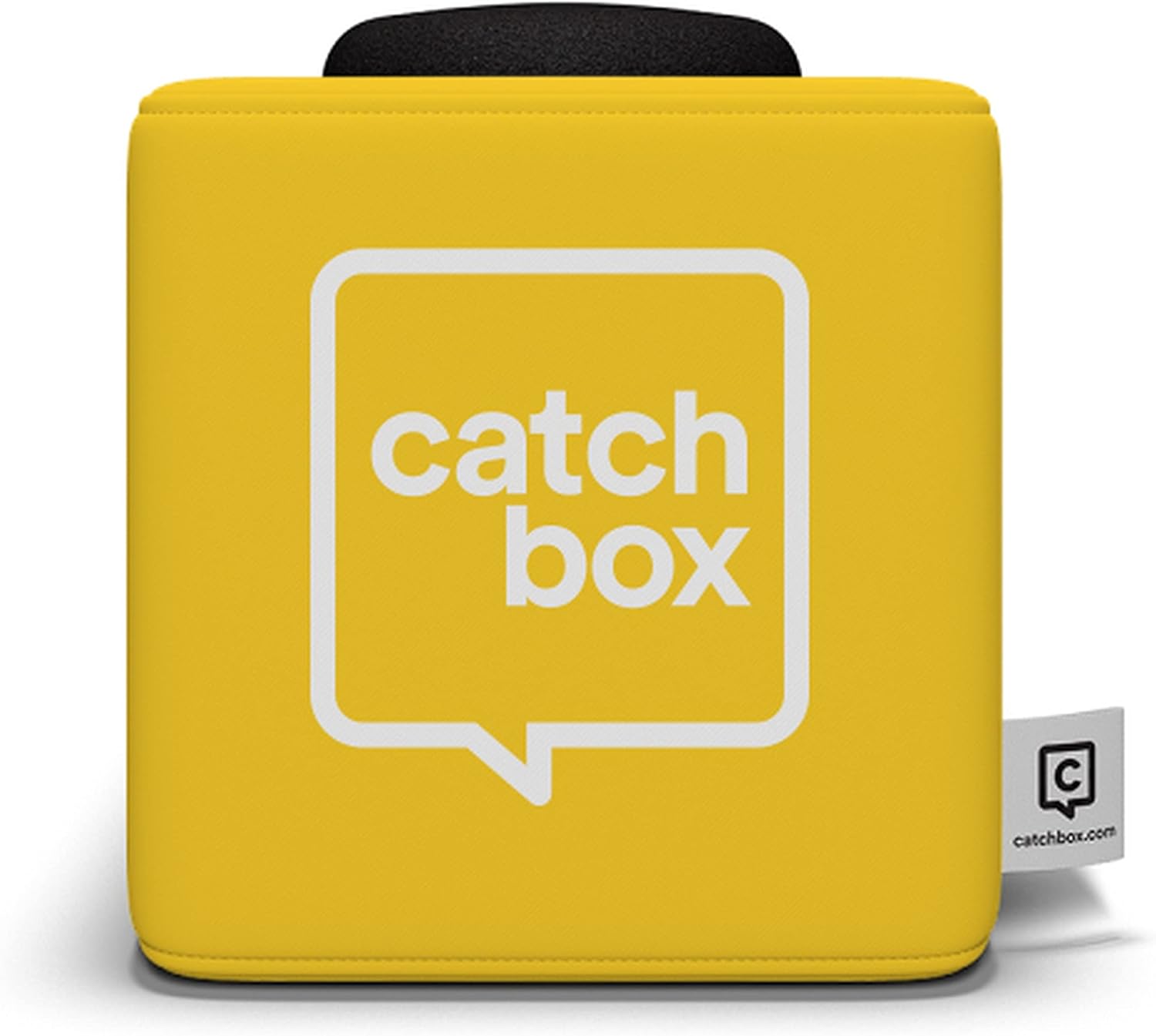 Amazon.com: Catchbox Plus Cube with Microphone Foam Cap, Yellow ...