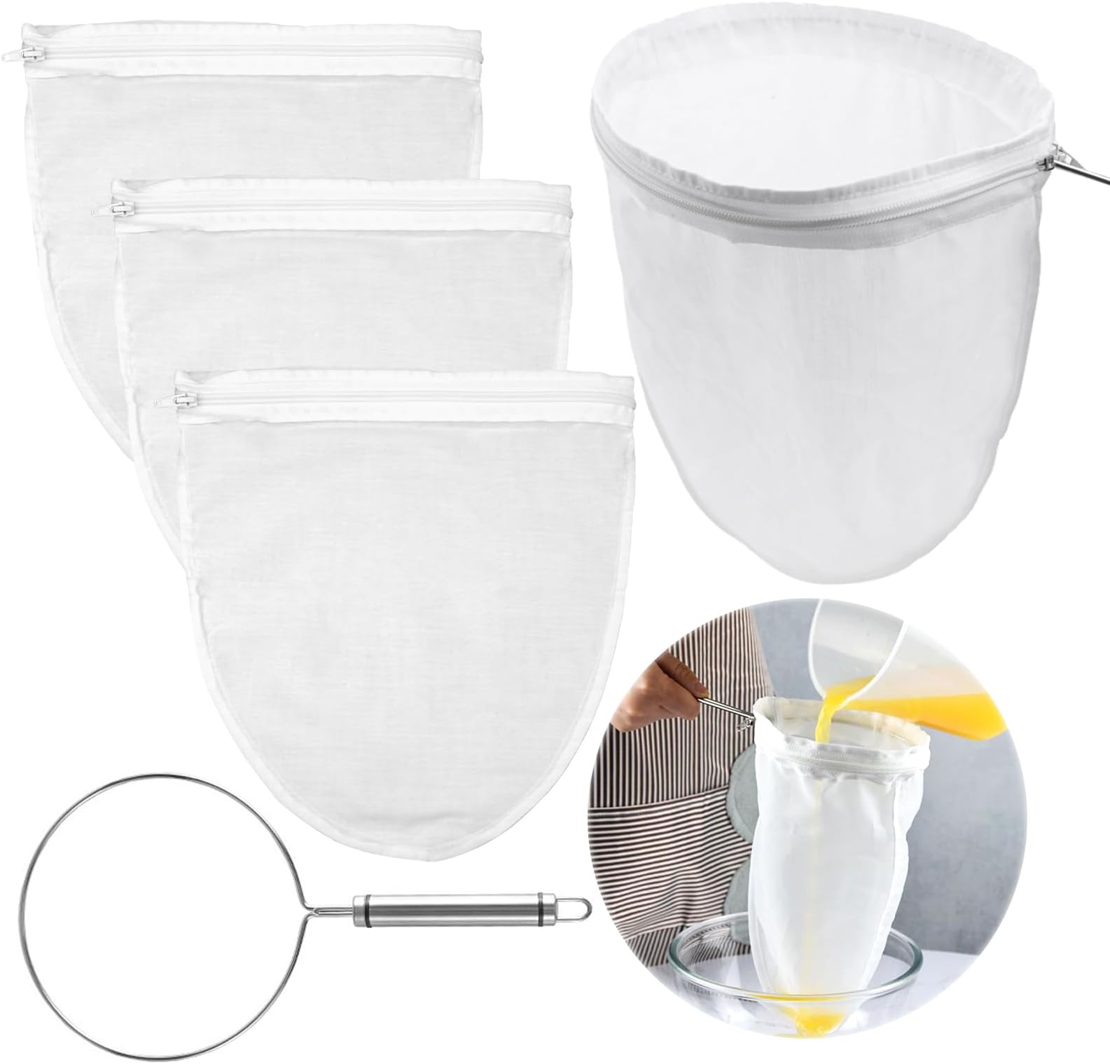 Sac à Lait de Noix Premium, EBook de Recettes Inc, Sac à lait végétal ...