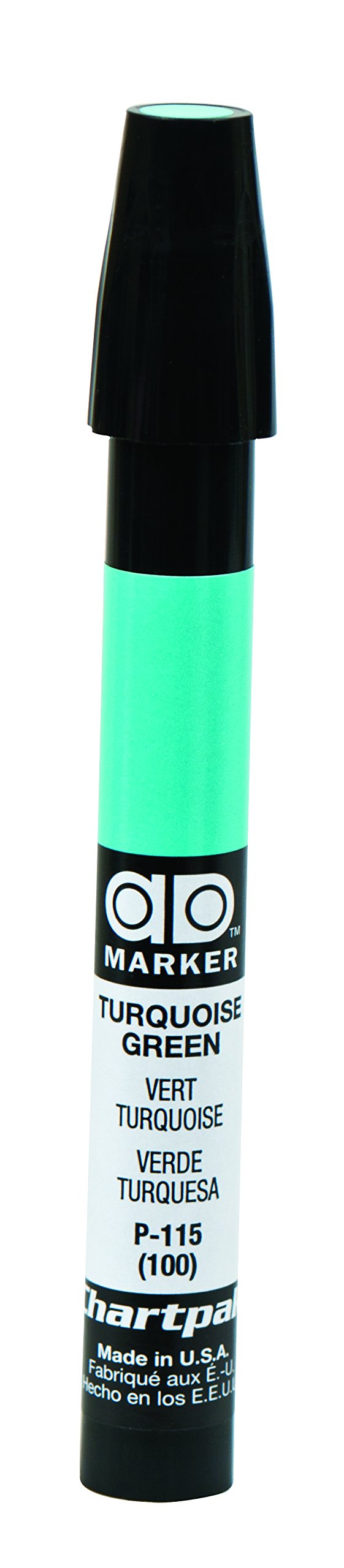 Amazon.com: AD Marker The Original Chartpak, Tri-Nib, Turquoise Green ...