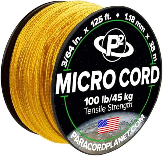 Amazon.com: Paracord Planet Micro Paracord – Thin Braided Cord for ...