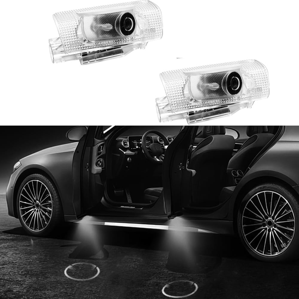 Amazon.com: Kairiyard 4Pcs Car Door Lights Logo Projector Compatible ...
