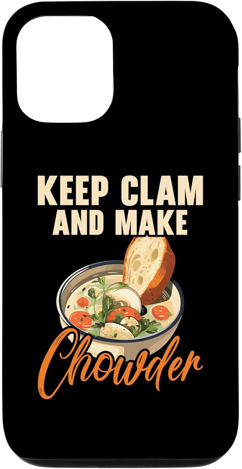iPhone 13 Pro Clam Chowder Food Lover Foodie Seafood Soup Case – Yaxa ...