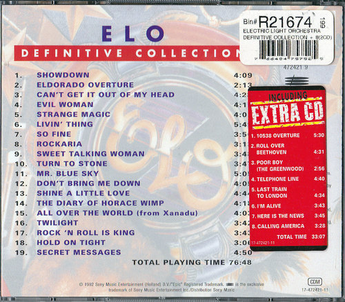 Electric Light Orchestra - Definitive Collection - Amazon.com Music