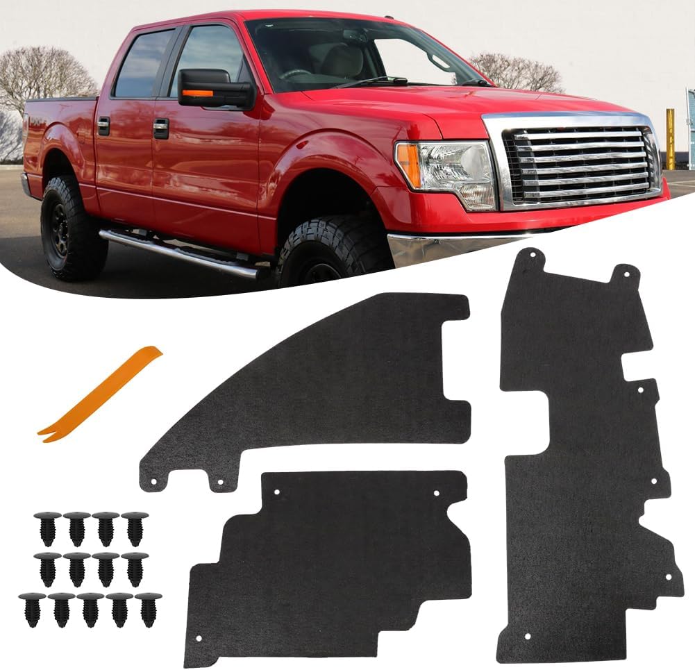 Amazon.com: 3PCS Trucks Grille Air Deflector Kit for 2009-2014 Ford ...