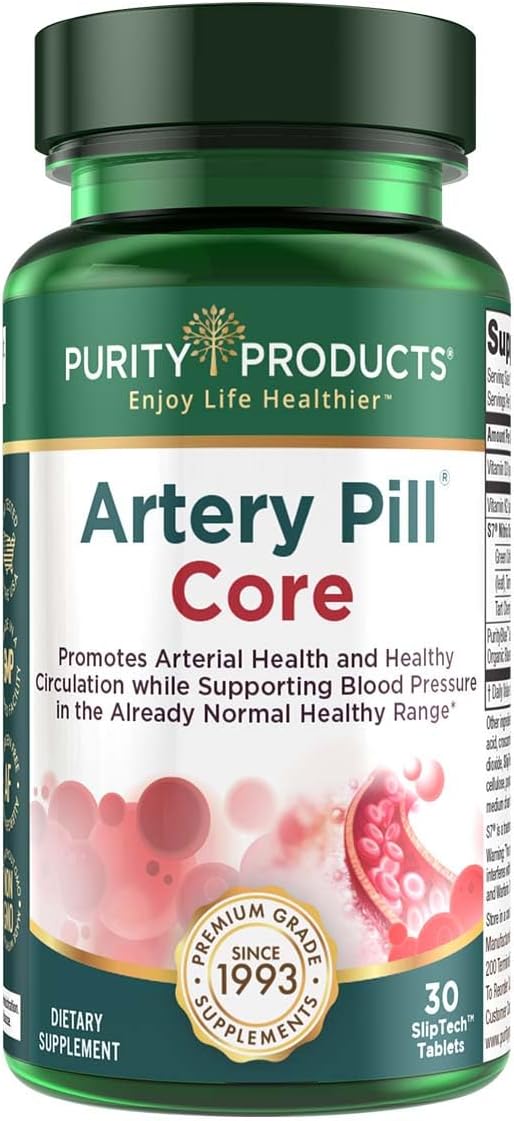 Amazon.com: Purity Products Artery Pill Core from MK-7 Vitamin K2 ...