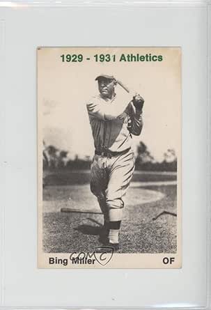 Amazon.com: Bing Miller (Baseball Card) 1974 TCMA 1929-31 Philadelphia ...