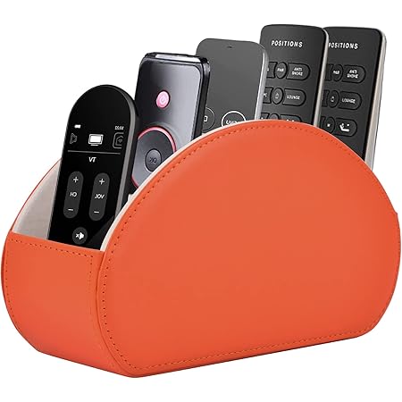 Amazon.com: Remote Control Holder,TV Remote Caddy/Box with 5 ...